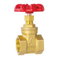 China TMOK PN16 DN25 Thermostatic  PIGLER Brass Gate Valve With Hand Wheel for sale