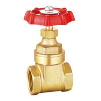 China TMOK PN16 DN25 Thermostatic  PIGLER Brass Gate Valve With Hand Wheel for sale