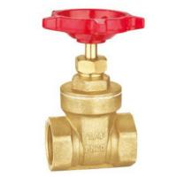 China Dn25 Tokyo Servo Thermostatic Solar 76MM 3in Brass Gate Valve With Red And White Handle for sale
