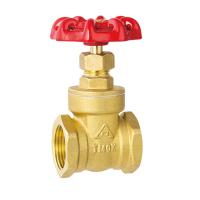 China Water Supply Yuken Servo 54mm DN80 Brass Gate Valve For Water Control for sale