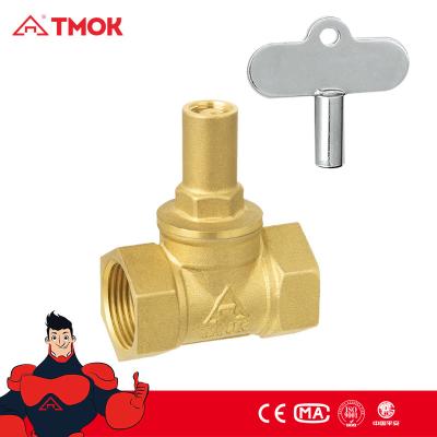 China Full Port Forged Copper Magnetic Lockable Valve for sale