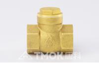 China Plumbing Brass One Way Check Valve 15mm 0.5 Inch for sale