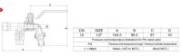 China PN16 2 Inch Rubber Inflation Tank Float Threaded Brass Ball Valve for sale