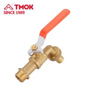 China Water Lever Type Nature Brass Garden Bib Tap Hand Control for sale
