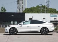 China 5 Door 5 Seat 500Km Rising Auto F7 Left Drive Sedan Hybrid Electric Vehicle for sale
