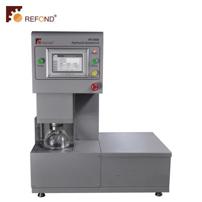China Four Test Modes Tabletop Hydraulic Bursting Strength Tester RF306B for sale