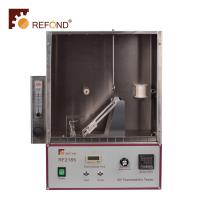China Fire Resistance Flammability Testing Machine , Textiles 45 Degree Flammability Tester for sale