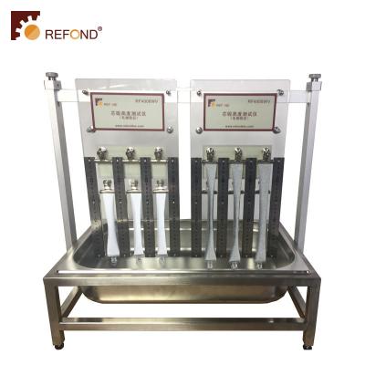 China REFOND Fabric Testing Equipment Moisture Vertical Wicking Tester AATCC 197 for sale