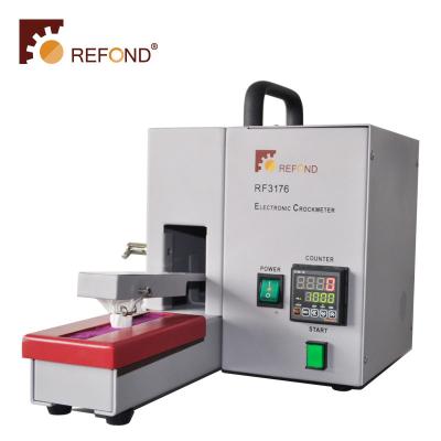 China REFOND Color Fastness Testing Equipment AATCC 8 Textile Crockmeter for sale