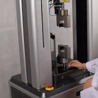 China Utm Tensile Testing Machine 10KN ASTM D5035 For Nonwoven Fabric for sale