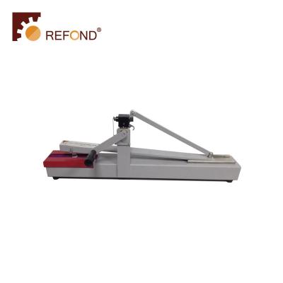 China REFOND Colorfastness Equipment Manual Crockmeter, AATCC Crockmeter Testing Fabric Dry And Wet Rubbing Fastness for sale