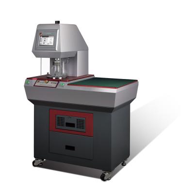 China High Precision Pressure Sensor Tabletop Hydraulic Bursting Strength Tester, Textile Testing Equipment RF306B plus for sale