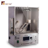 China Safely And Accurately Measures Flammability Testing Machine , Textiles 45 Degree Flammability Tester for sale