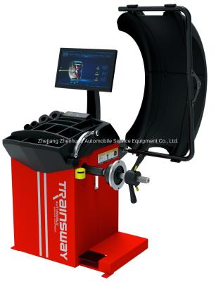 China Small Size Wheel Balancing Machine with Self-Calibrating 3D Computer and Laser Technology for sale
