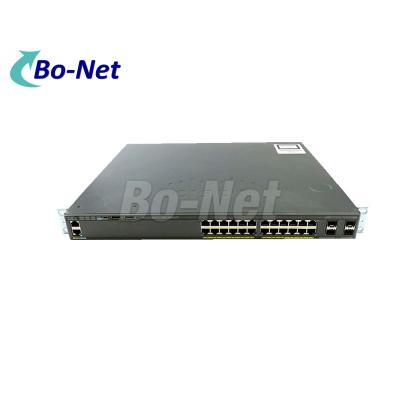 China New Original In Stock 2960X Series 24 Port PoE Managed Gigabit Switch WS-C2960X-24PS-L for sale