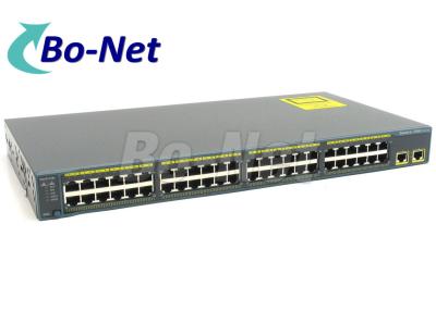 China Cisco Gigabit Switch WS-C2960+48TC-S Cisco Gigabit Switch48port layer 2  managed network switch LAN BASE with SFP for sale