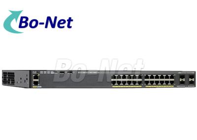 China 2960-X Series Managed Cisco POE Switch With 24 Port Flash Memory 128 MB  WS-C2960X-24PS-L for sale