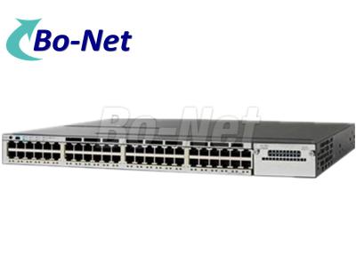 China Used Cisco WS-C3750X-48P-L Cisco Gigabit Switch 48port POE+ Ethernet stackable switch with C3KX-PWR-1100WAC for sale