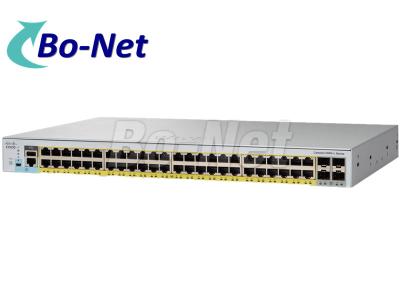 China WS C2960L 48PQ LL Cisco POE Switch 48 Port 4 X 10G SFP Uplink Interfaces for sale