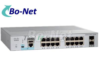 China WS C2960L 16TS LL Cisco Gigabit Switch 16 Port Managed 10/100/1000 Ethernet for sale