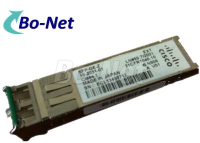 China SFP GE Z Fibre Channel Used Cisco Modules With 80 Km Max Transfer Distance SFP-GE-Z for sale