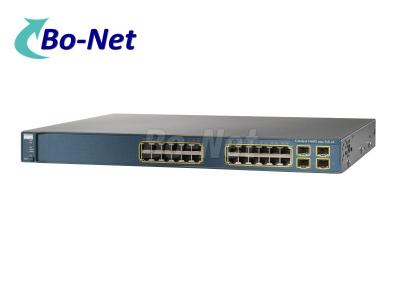 China 3560 24 Port Used Cisco Switches Gigabit PoE Network For House WS-C3560G-24PS-S for sale