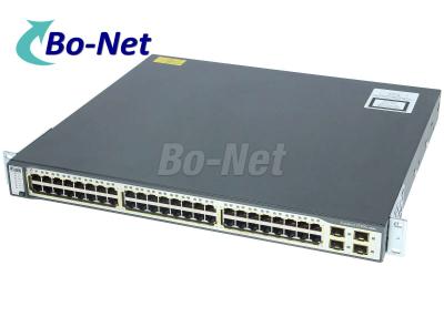 China Catalyst 3750 Series Cisco Content Switch 10/100/1000 48 Port WS-C3750G-48TS-S for sale
