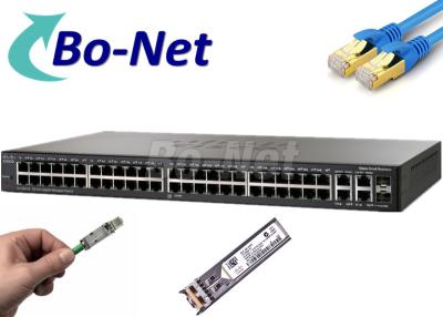 China SF220 48P K9 CN Cisco SOhO Switch , Stackable Cisco 220 Switch 4 X 1G SFP for sale