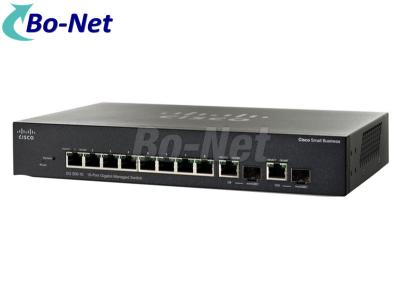 China SG300 10SFP K9 CN Cisco Small Business Smart Switch 10 Port Fast Manageable for sale