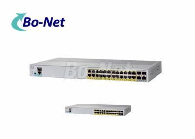 China WS C2960L 24PQ LL Used Cisco POE Switch 10/100/1000 Ethernet 4 X 10G SFP+ for sale