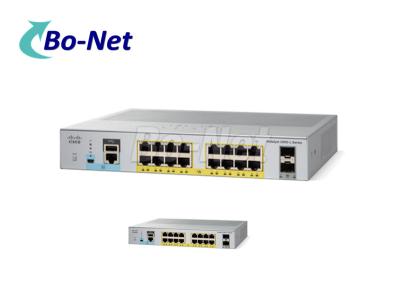 China Cisco Cisco Gigabit Switch WS-C2960L-16PS-LL 16port POE+ Network Switch 2 SFP Ports for sale
