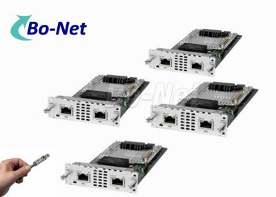 China 2 Port Trunk Cisco Voice Interface Cards / NIM-2CE1T1-PRI Cisco Wic Card for sale