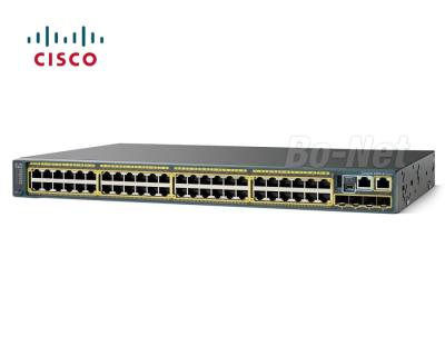 China WS-C2960S-48TS-L Sed Cisco Switches 48 Port Gigabit Network Switch 4 SFP Type for sale