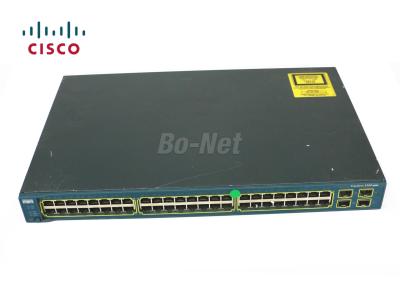 China C3560 Series Used Cisco Switches , Cisco 48 Port Switch WS-C3560-48TS-S 10/100M for sale