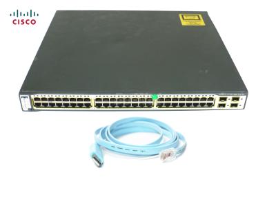 China Original New Cisco Managed Switch , C3750G Series Cisco 48 Port WS-C3750G-48PS-S for sale