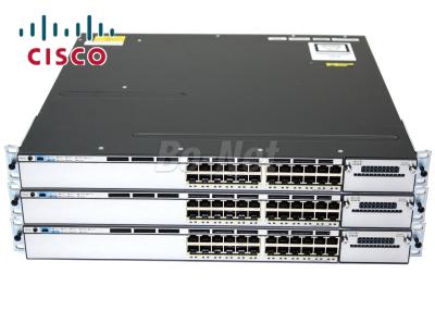 China 24 Port Network Cisco Switch , C3750X Series Cisco Ethernet Switch WS-C3750X-24P-L for sale
