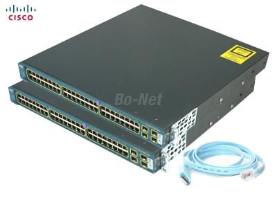 China WS-C3560G-48TS-S Used Cisco Switches 48 Port 10/100/1000M Switch Managed Network Type for sale