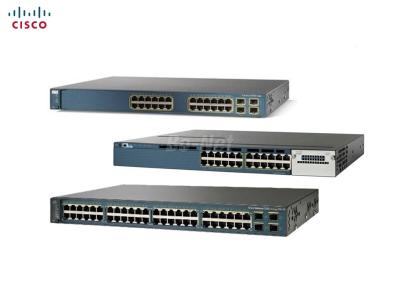 China Layer 3 Manageable Network Cisco Gigabit Switch 48 Port IPV6 IP Services WS-C3560G-48TS-E for sale