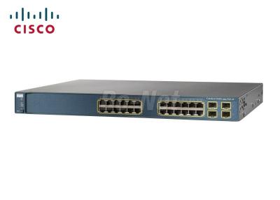 China Original used CISCO WS-C3560G-24PS-E 24Port 10/100M POE Switch Managed Network Switch C3560 Series for sale