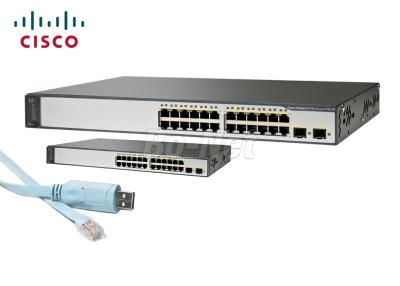 China Cisco WS-C3750V2-24PS-S 24port 10/100/1000M Switch Managed Network Switch C3750V2 Series Original New for sale
