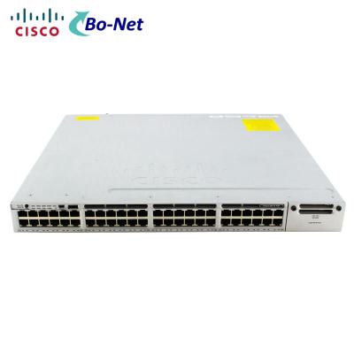 China Cisco WS-C3850-48P-L Stackable 48Port 10/100/1000 PoE LAN Base Network Switches for sale