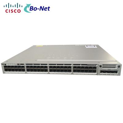 China Cisco WS-C3850-48P-S Stackable 48port 10/100/1000 Ethernet PoE IP Base Switch for sale