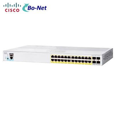 China Cisco WS-C2960L-24PQ-LL 2960L 24 port GigE PoE+, 4x10G SFP+, Lan Lite Switch for sale
