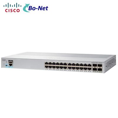 China Cisco WS-C2960L-24TQ-LL 2960L 24 port GigE, 4 x 10G SFP+, LAN Lite Switch for sale
