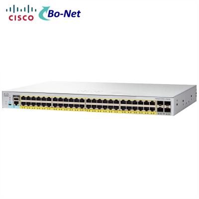 China Cisco WS-C2960L-48PQ-LL  2960L 48 port GigE, 4x10G SFP+, Lan Lite Switch for sale