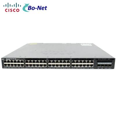 China Cisco Catalyst 3650 48 Port PoE 2x10G Uplink IP Base WS-C3650-48PD-S Switch for sale