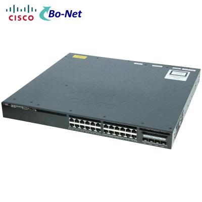China Cisco 3650 Series switch WS-C3650-24PS-S 24 Port PoE 2x10G Uplink LAN for sale