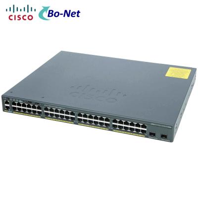 China Cisco WS-C2960X-48FPS-L 2960-X 48 GigE PoE 740W, 4 x 1G SFP, LAN Base Switch for sale