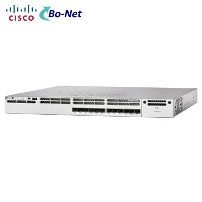 China Cisco 3850 12 Port 10G Fiber Switch IP Base Switch WS-C3850-12XS-S for sale