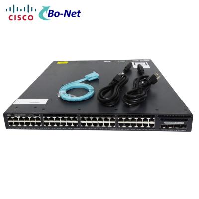 China Cisco WS-C3650-48TQ-L 3650 48 Port Data 4x10G SFP+ LAN Base Switch for sale
